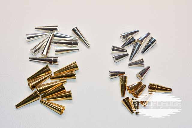 Gold Jewelry Cones | 3 sizes – Beaded Edge Supply